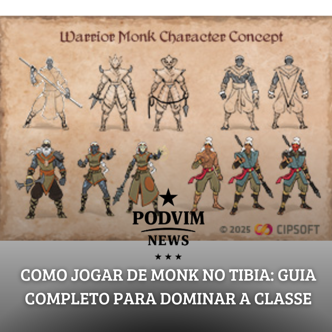 COMO JOGAR DE MONK NO TIBIA: GUIA COMPLETO PARA DOMINAR A CLASSE ...