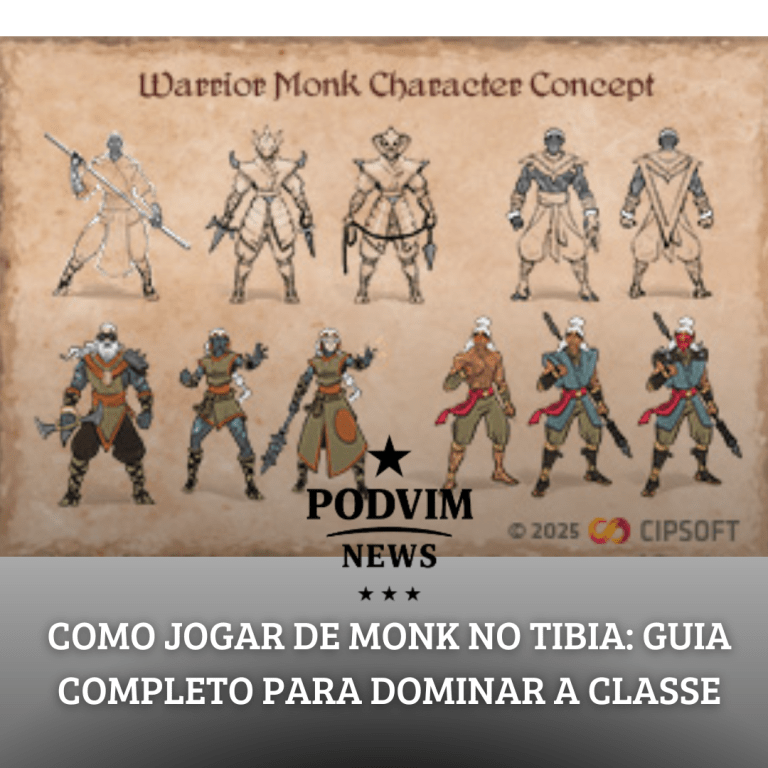 COMO JOGAR DE MONK NO TIBIA: GUIA COMPLETO PARA DOMINAR A CLASSE ...